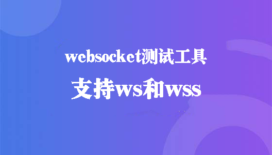websocket测试工具，支持ws wss客户端 - 紫竹林-程序员中文网-紫竹林-程序员中文网